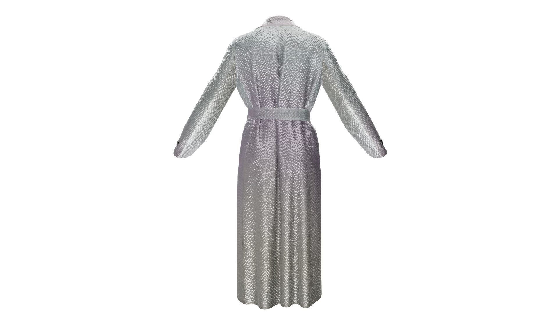 Metallic PU Tailcoat - Featuring 3D Fashion