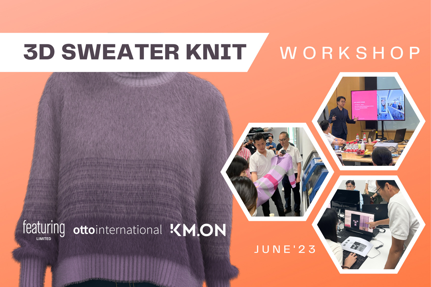 [featuring LIMITED] 3D Sweater Knit Workshop at Dongguan Digi-Hub ...