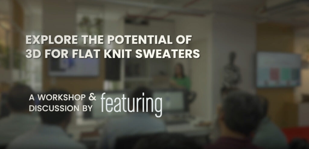 EXPLORE THE POTENTIAL OF 3D FOR FLAT KNIT SWEATERS | featuring